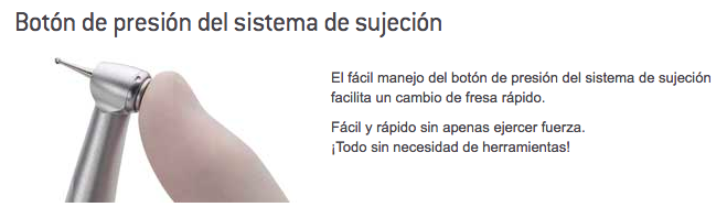 Pieza de Mano Baja Velocidad Kit W&H Alegra